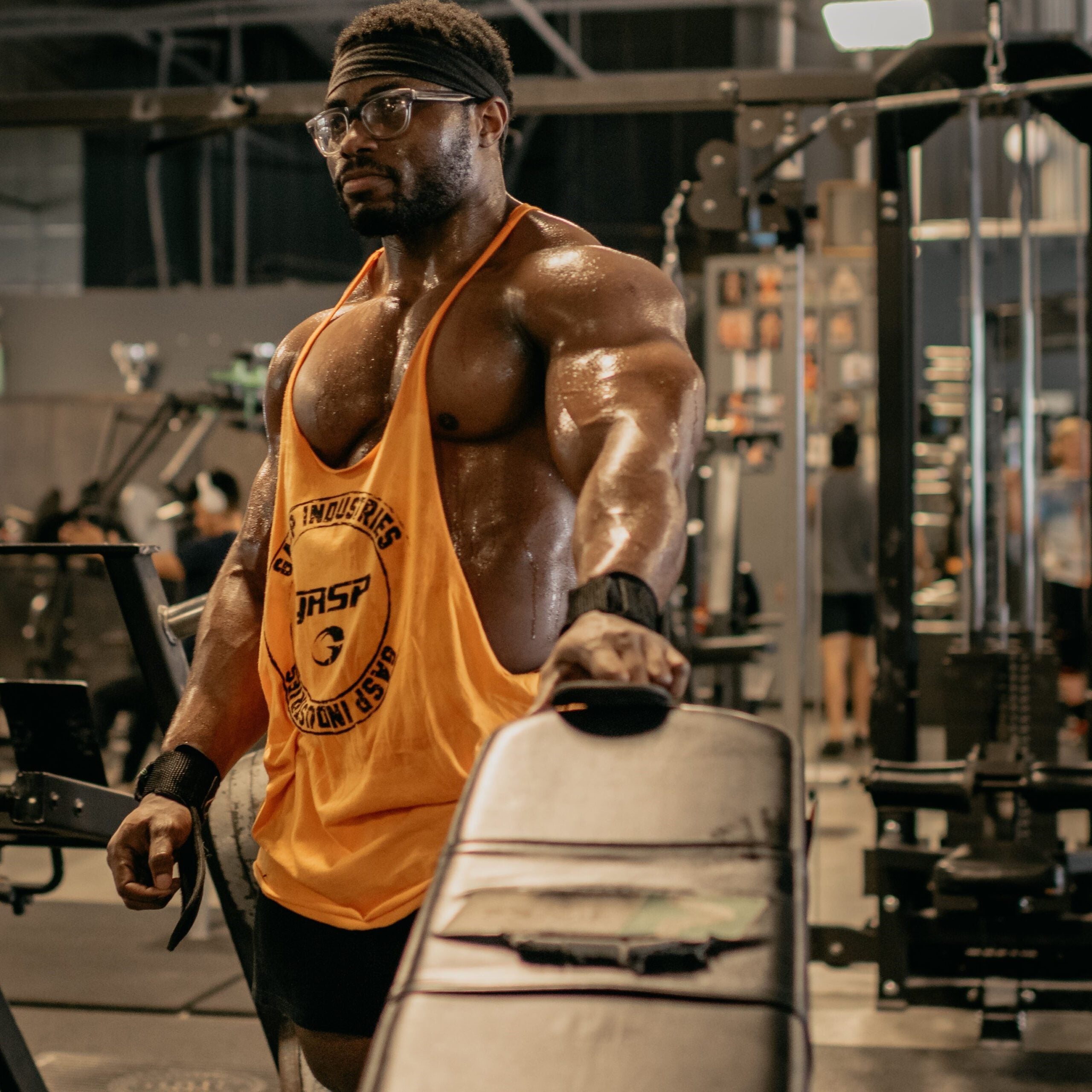 GASP Stringer - Classic Old-School Bodybuilding Tank – Gym Star Apparel Canada