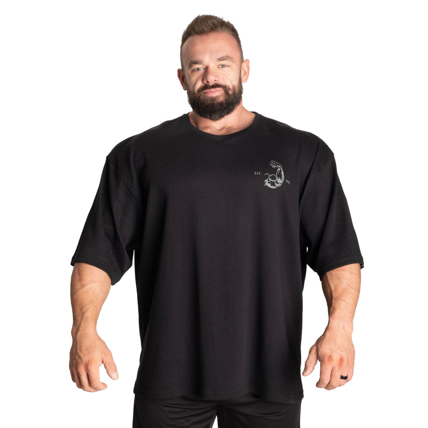 Better Bodies Muscle Iron Thermal Tee – Oversized Thermal Training Tee ...