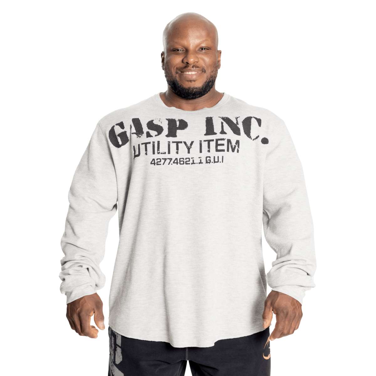 GASP Thermal Gym Sweater - Lightweight Layering for Bodybuilders – Gym ...