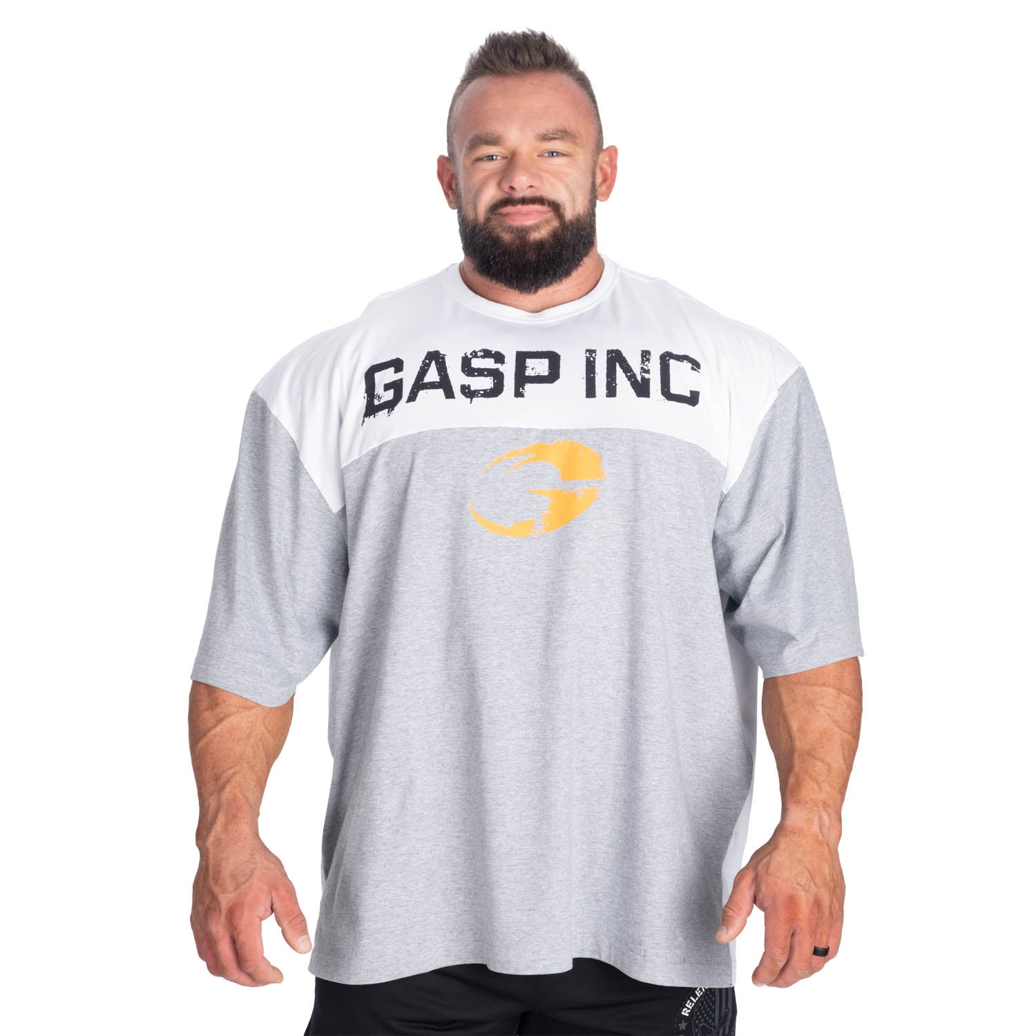 GASP Two Color Iron Tee | Gym Star – Gym Star Apparel Canada