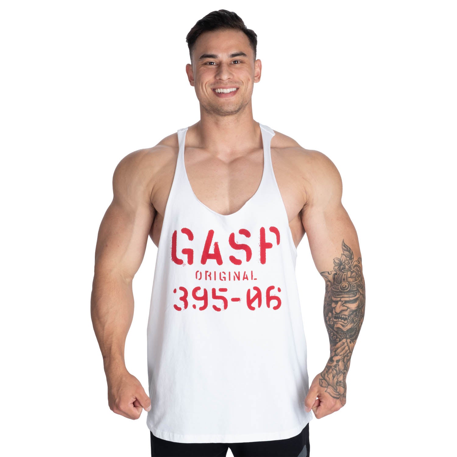 GASP Original Stringer - Classic Bodybuilder T-Back Tank – Gym Star ...