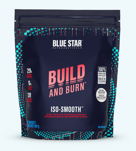 Blue Star Nutraceuticals Iso-Smooth Elite 91% Whey Protein Isolate ...